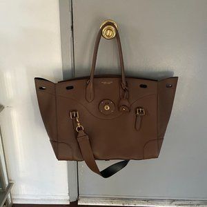 Ralph Lauren | Bags | Ralph Lauren Burnished Soft Ricky 33 | Poshmark